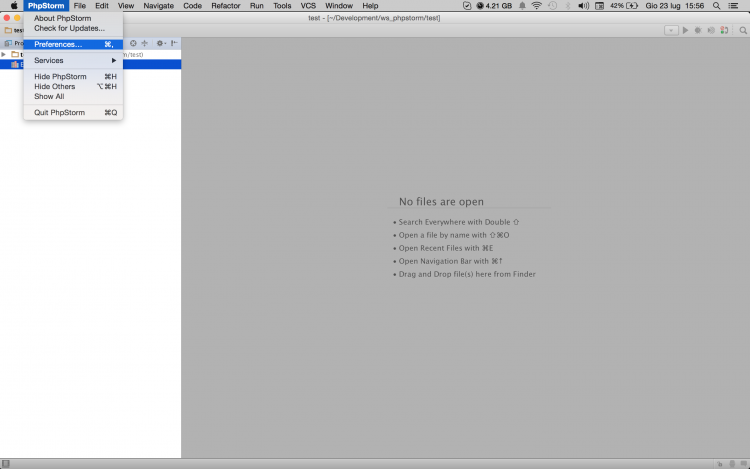 How to configure PhpStorm for Laravel - Nullalo!