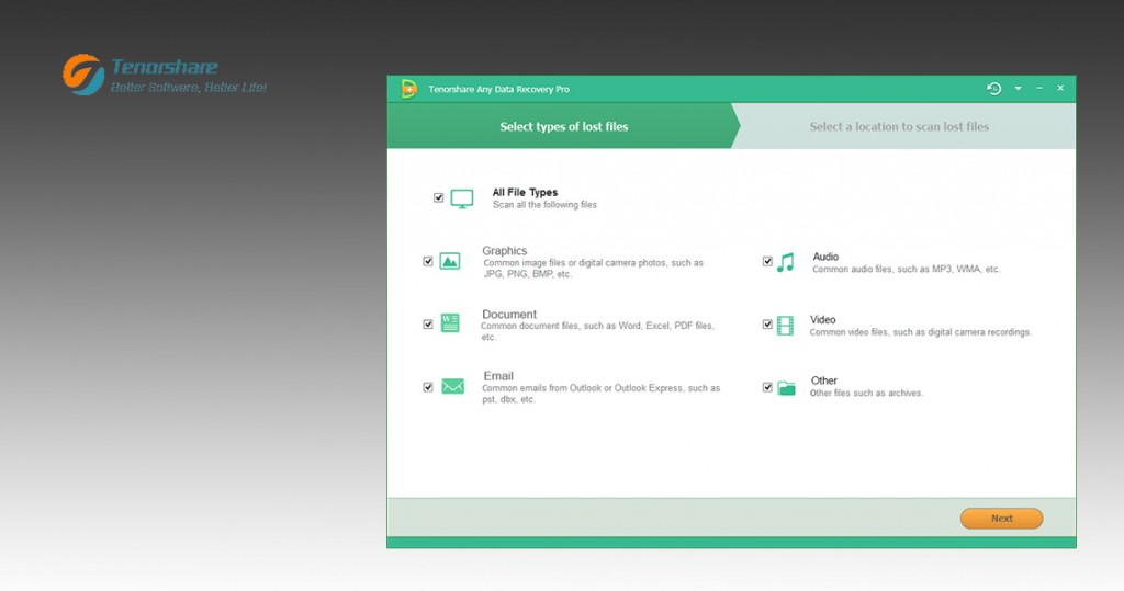 Data Recovery: Tenorshare Any Data Recovery Pro - Nullalo!
