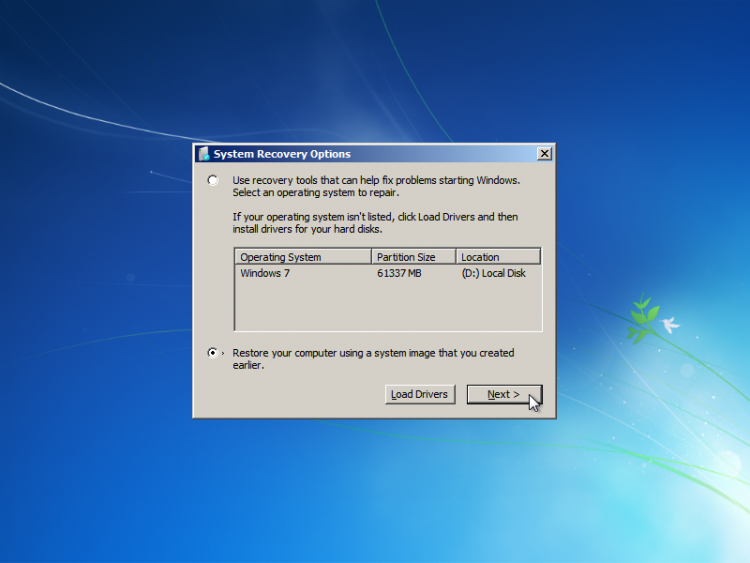 Windows 7 won't boot - Nullalo!